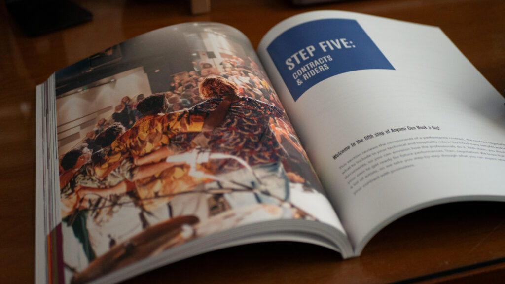 Anyone Can Book a Gig Textbook Guide for Touring Musicians