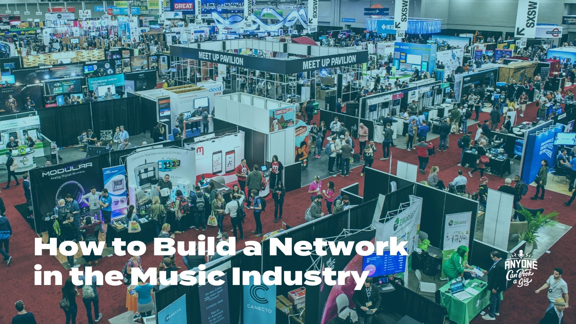 How to Build a Network in the Music Industry | Anyone Can Book a Gig